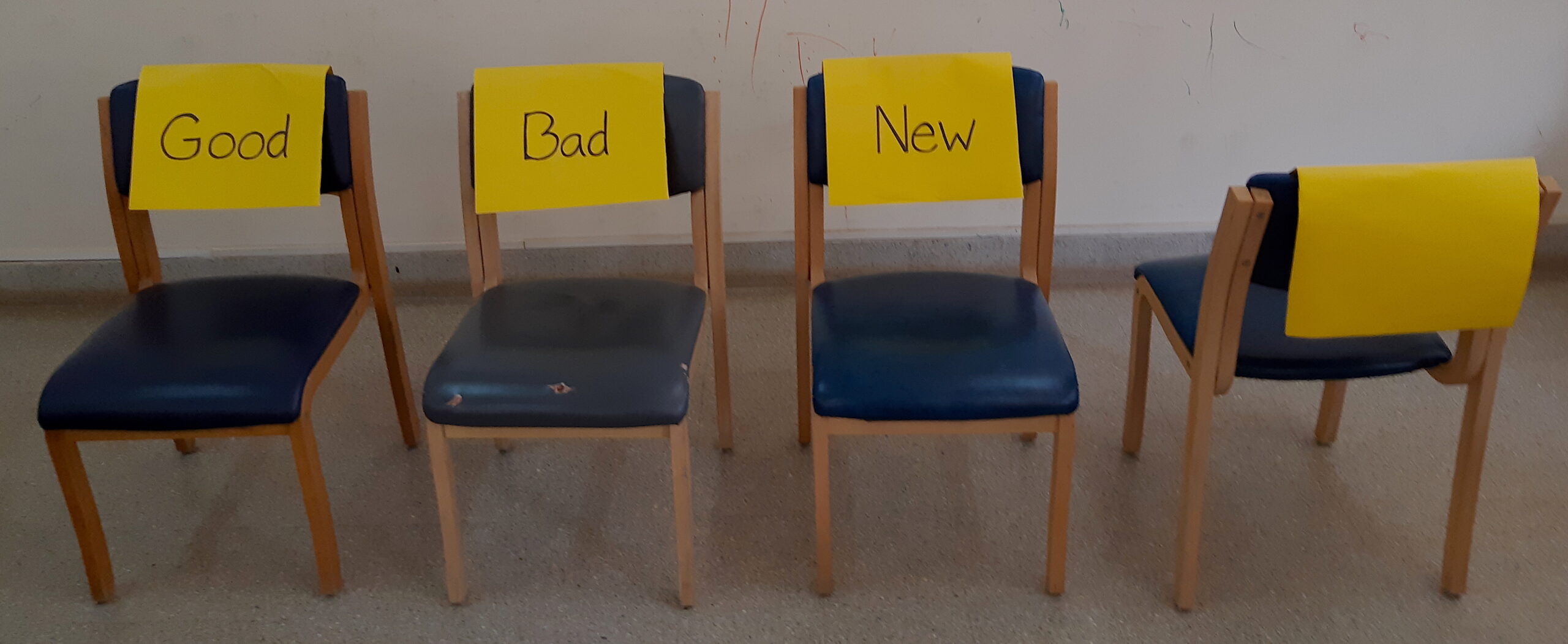 the four chairs - The Art of Unpacking
